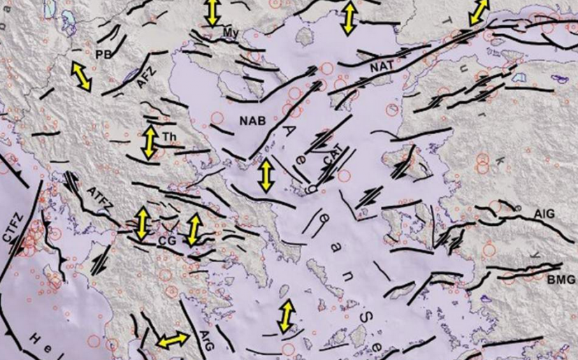Αχαρτογράφητα ρήγματα στη Βόρεια Ελλάδα αποτύπωσε η γεωλογική μελέτη ...